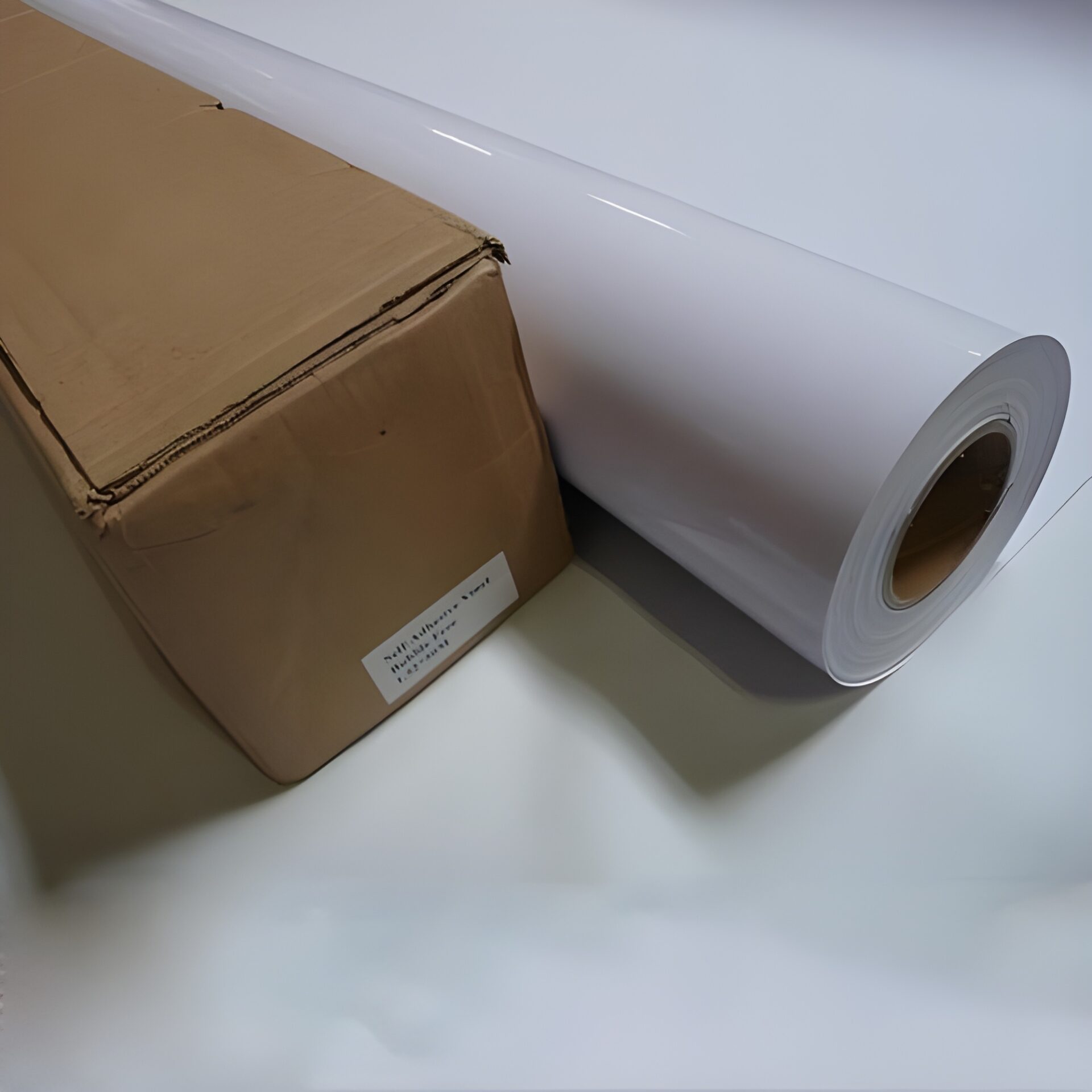 Self Adhesive White Vinyl Matte Film - Brite Coatings Private Limited
